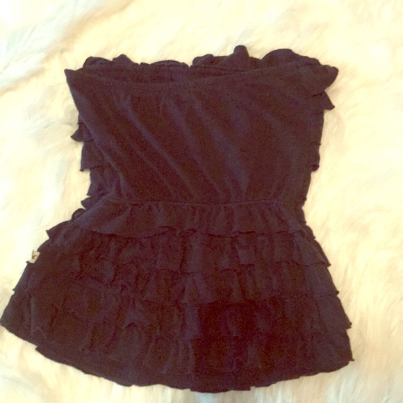 Hollister | Tops | Hollister Tiered Ruffle Tube Top | Poshmark